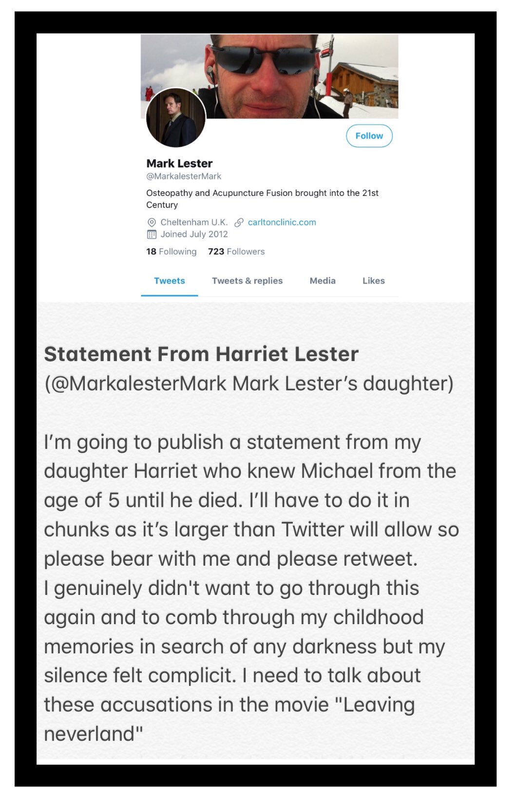 Mark Lester And Harriet Lester