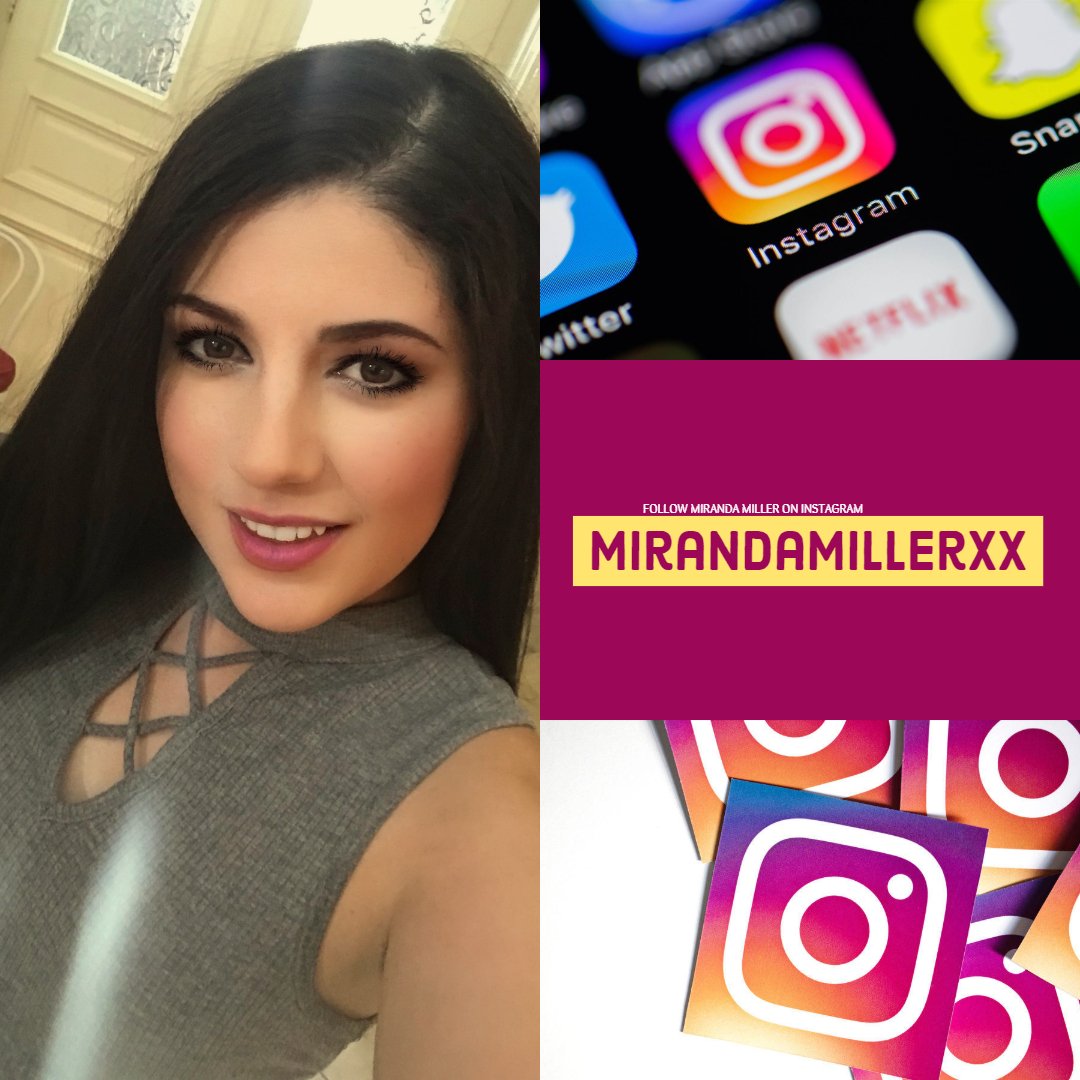 Be sure and follow Miranda Miller @MirandaMillerXX on Instagram too! https://t.co/nTL1Vfb8OW ...