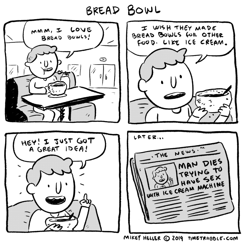 「i drew a comic about playing the trumpet 」Mikey Hellerの漫画