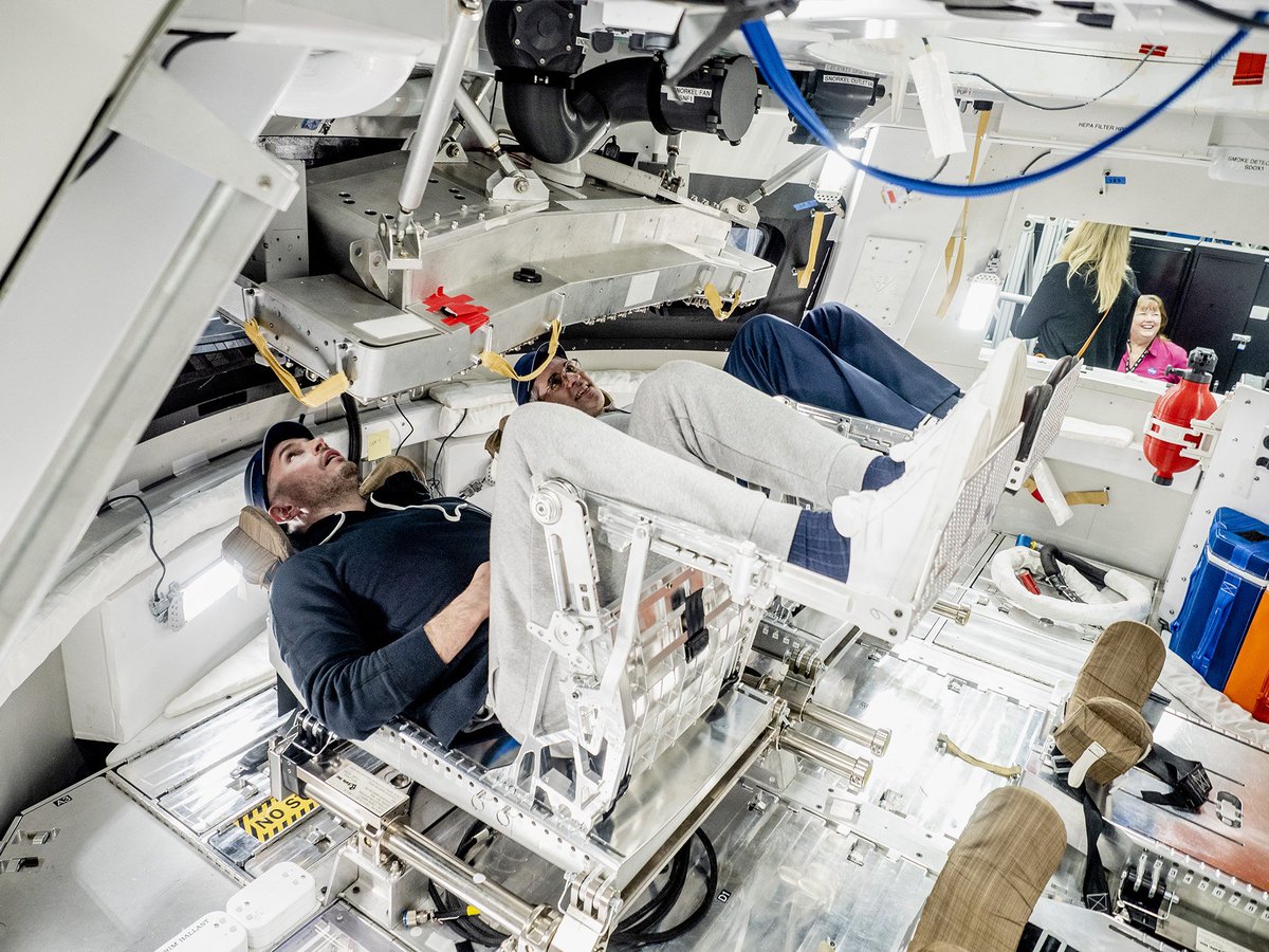 Orion Spacecraft Interior Layout