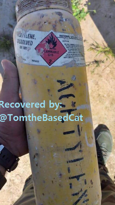 Mustard Gas Container