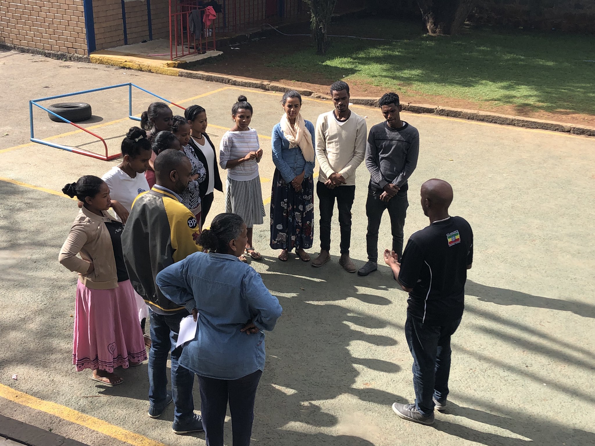 Dereje Mulat on Twitter: "“Indoor & Outdoor games” training for NEPS Junior and Middle School ...