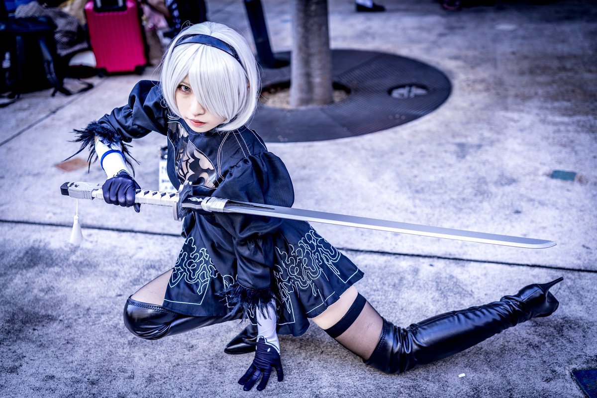 【ストフェス2019】はとりかもめ（ニーアオートマタ、2B）コスプレ画像まとめ | レイヤーズ〜コスプレまとめ〜 | 2ページ目