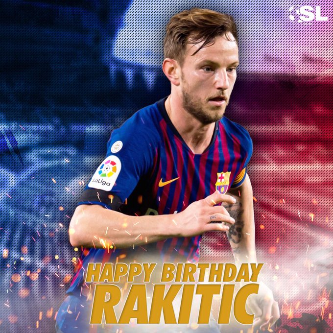 Ivan Rakitic's Birthday Celebration | HappyBday.to