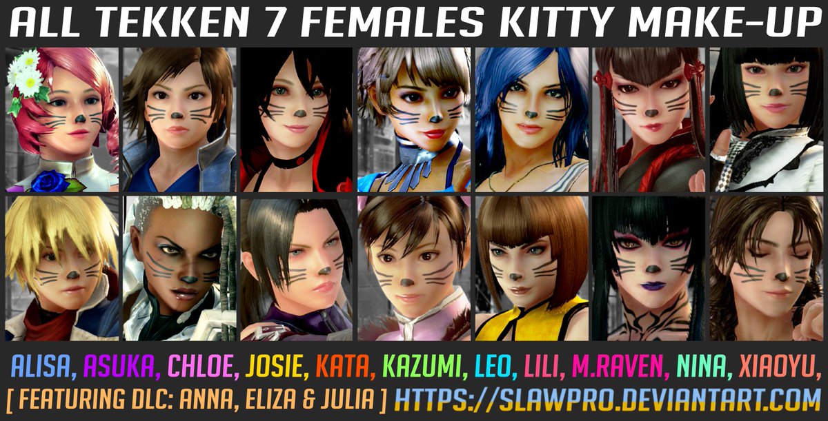 Tekken 7 Female Characters