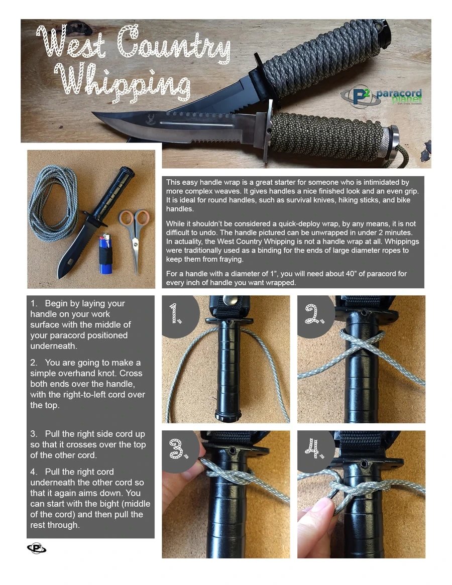Diy Paracord Knife Handle