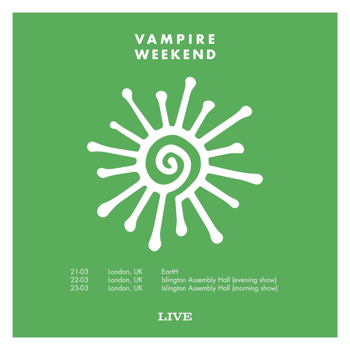 Vampire Weekend Poster