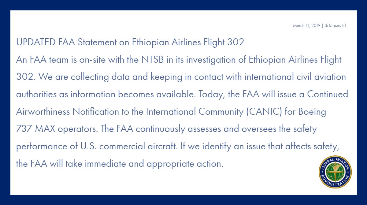 12 best Twitter @faanews images on Pholder | #FAA Statement: Staffing ...