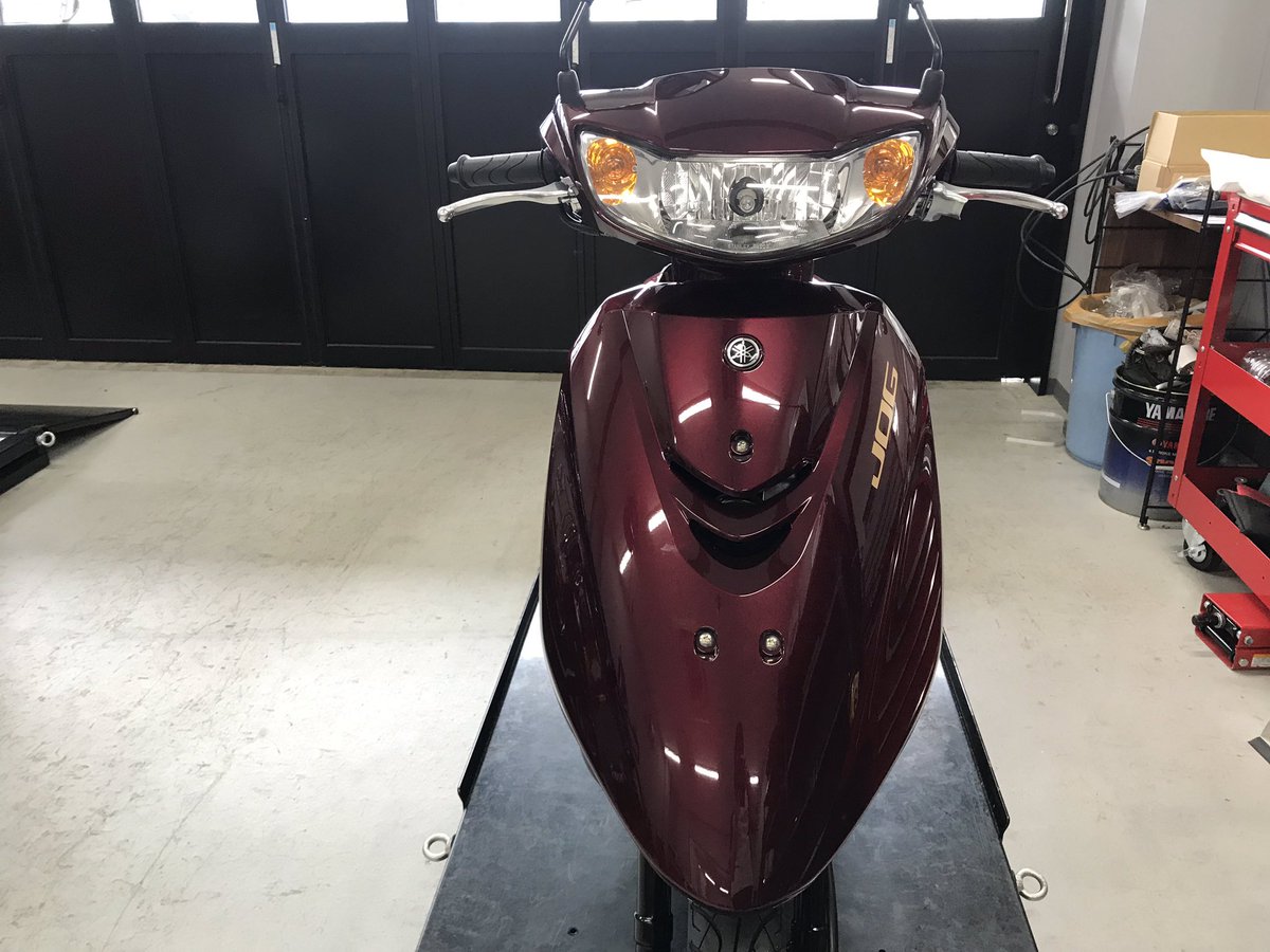 YSP筑紫 on Twitter: "JOGにサイドスタンド取り付けです‼️ やっぱりあると便利なサイドスタンド。 今回はアンダーカバーに加工が必要だったので、シート周りのカウルを外して 加工 ...