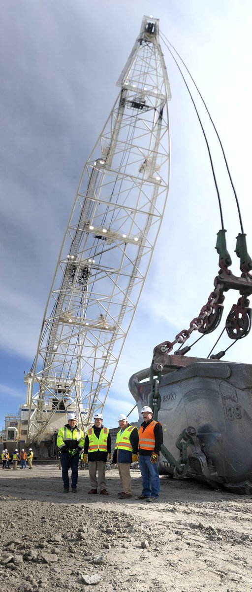 The first stop was North Antelope Rochelle Mine in Campbell County ...