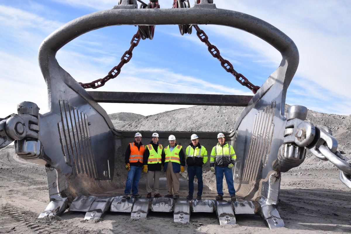 The first stop was North Antelope Rochelle Mine in Campbell County ...