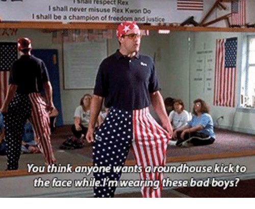 Rex Kwon Do Gif