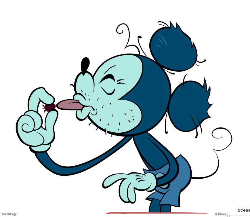 Mickey Mouse Crying Drawing