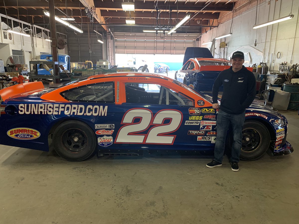 Cole Custer will race for Sunrise Ford in the K&N race at Sonoma : r/NASCAR