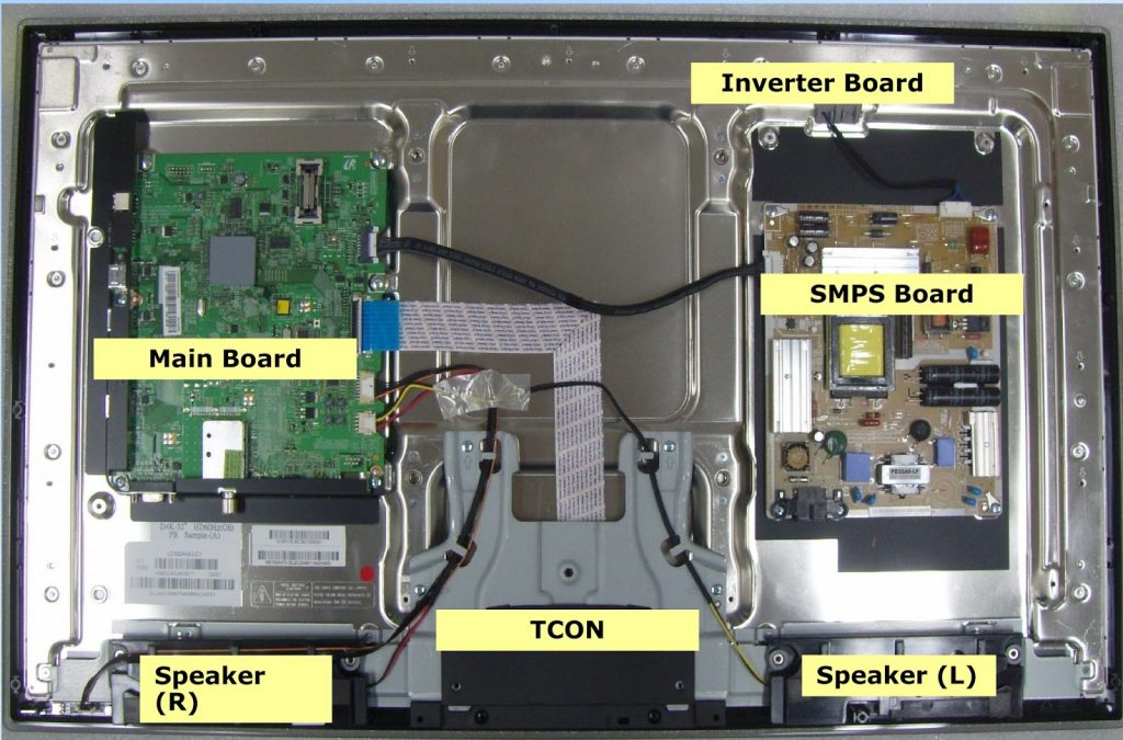 Led Tv Circuit Diagram