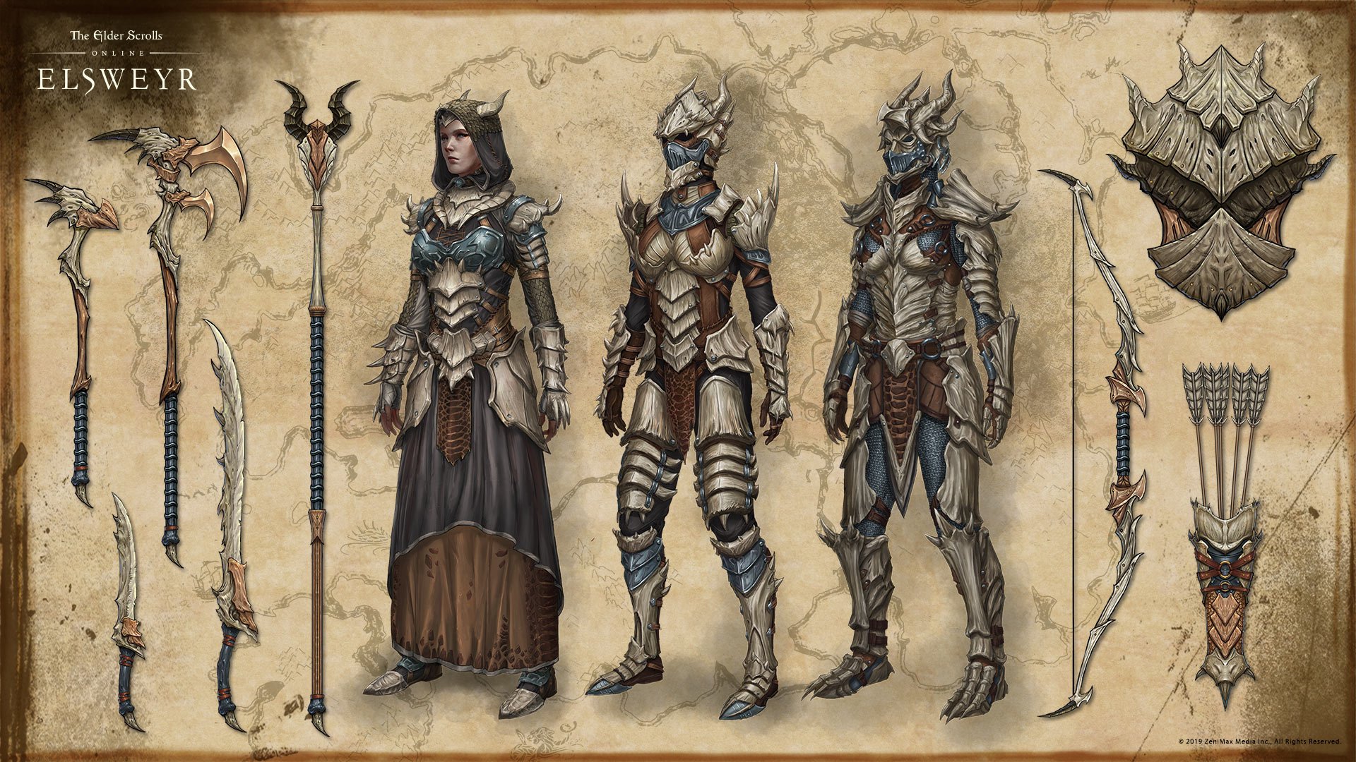 Elder Scrolls Online Concept Art Wallpaper