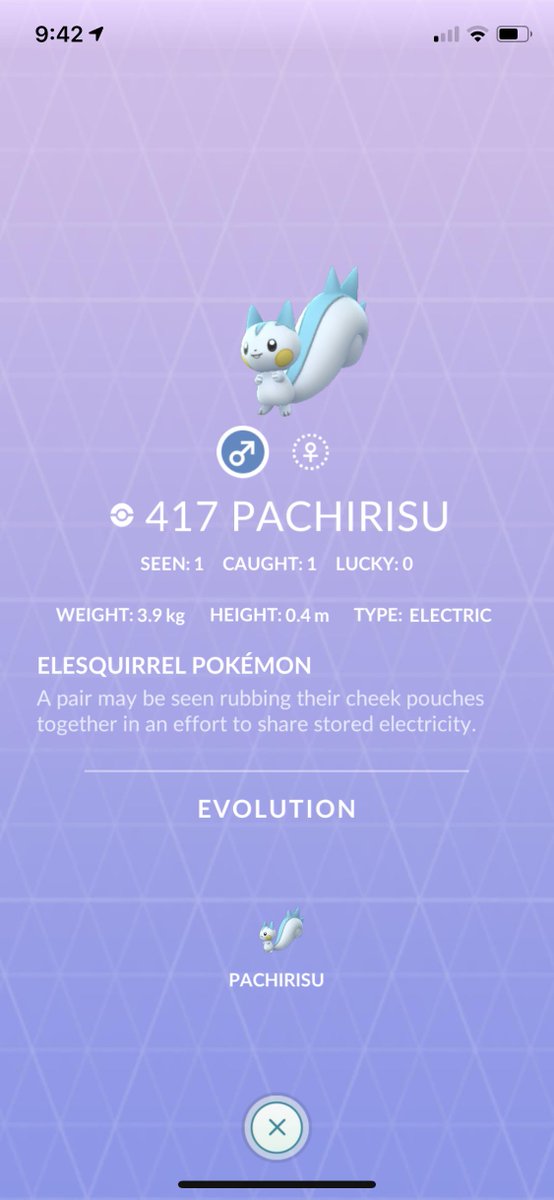 Pachirisu - Pokemon Go