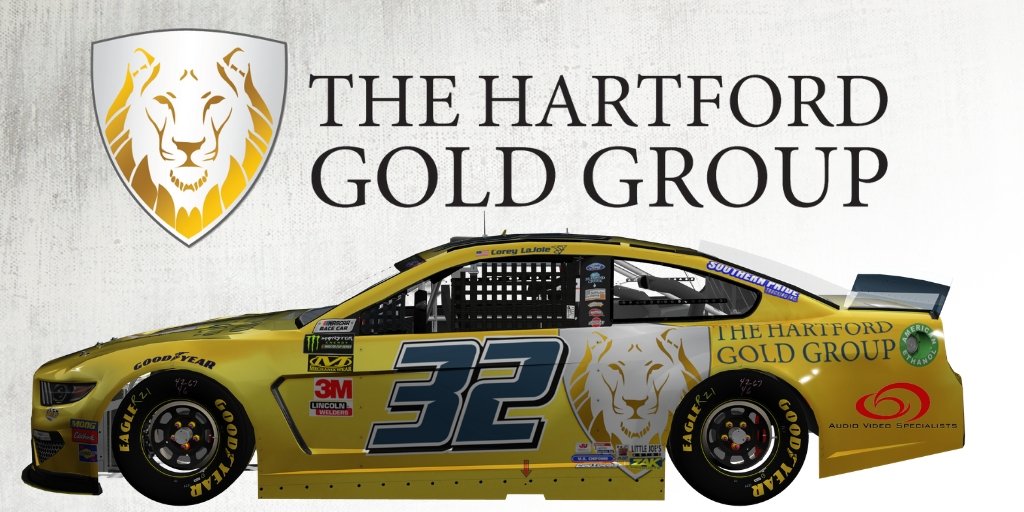 The Hartford Gold Group joining Go Fas Racing and Corey Lajoie this ...