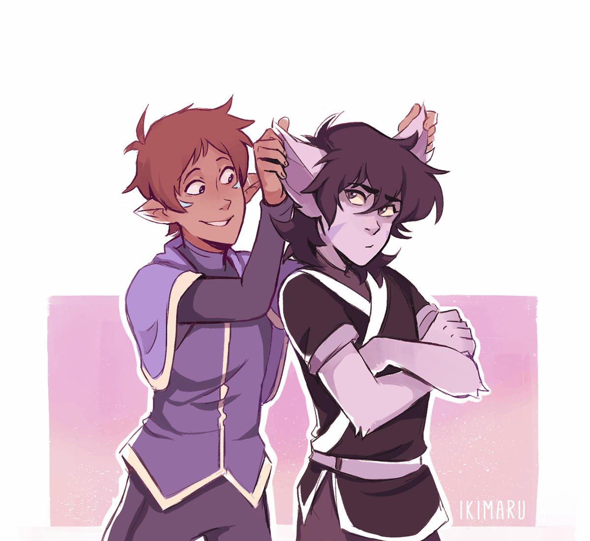 「some bodyguard AU! he protecc, he attacc」|Sunny 💫のイラスト