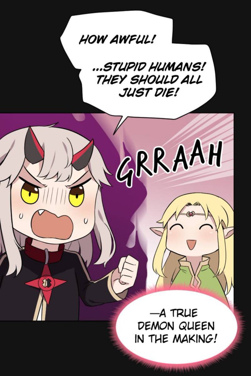 「Mage & Demon Queen ep 61 is now up in line webtoon. Don't fo」Color-LES ...