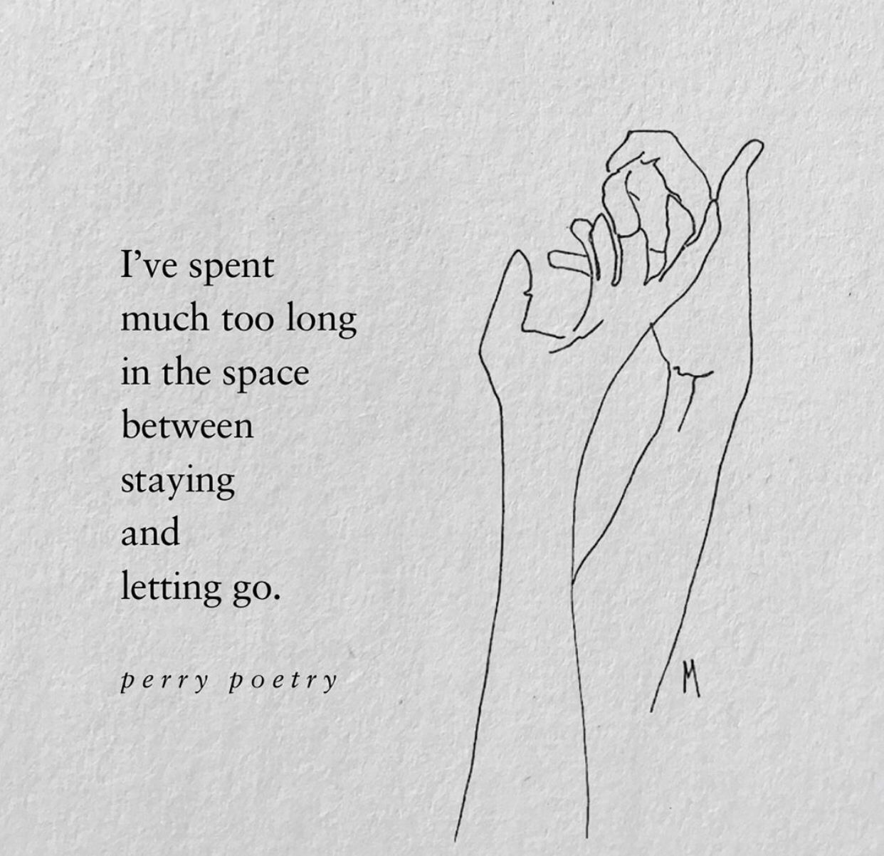 Letting Go Of Love Poems