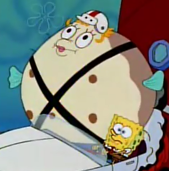 Mrs Puff Blown Up