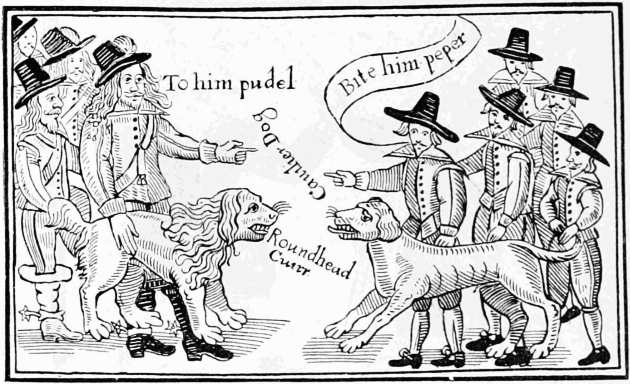 English Civil War Roundheads And Cavaliers