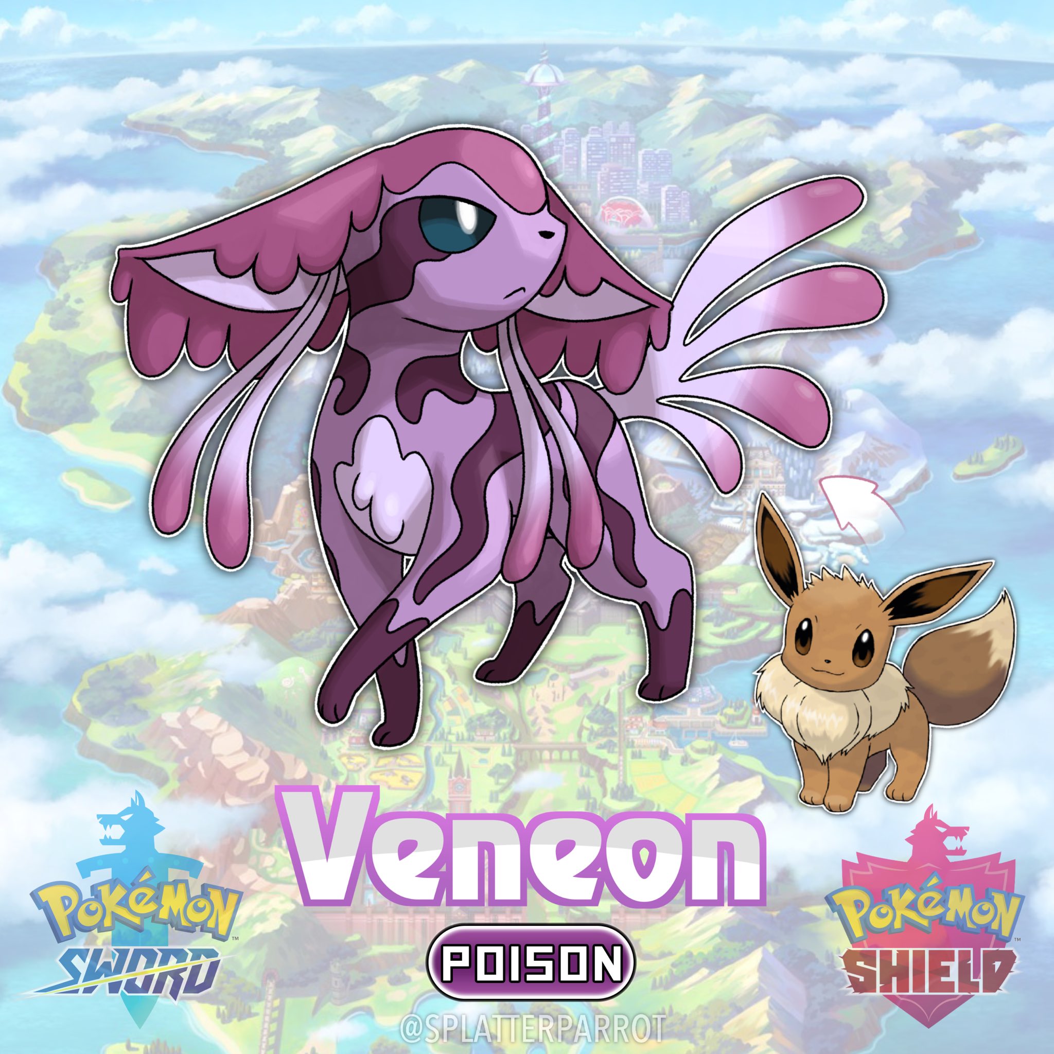 Eevee Evolutions Poison