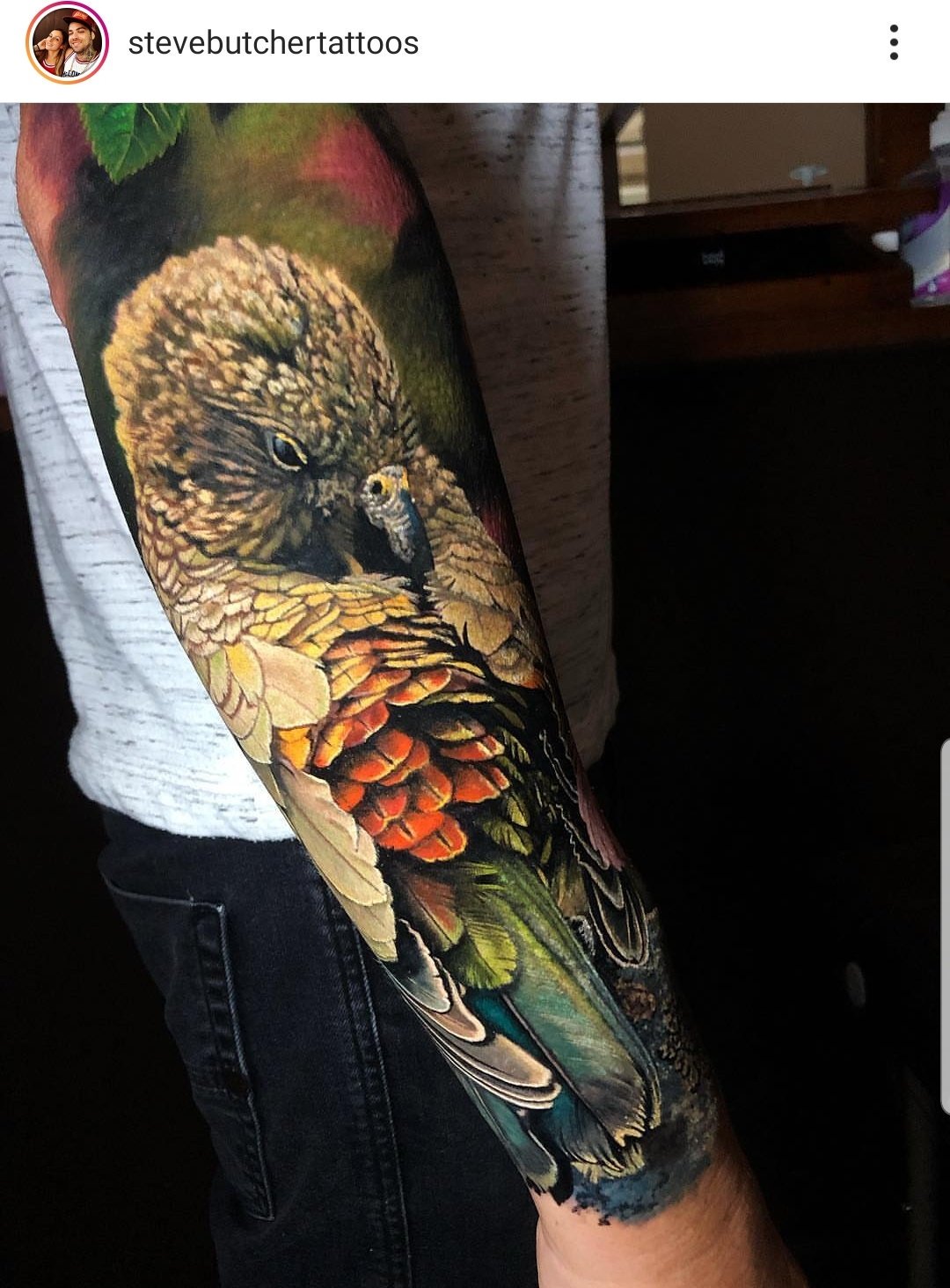 Large Parrot Tattoos Eagle Tattoo List Bird Ink Inspiration (19