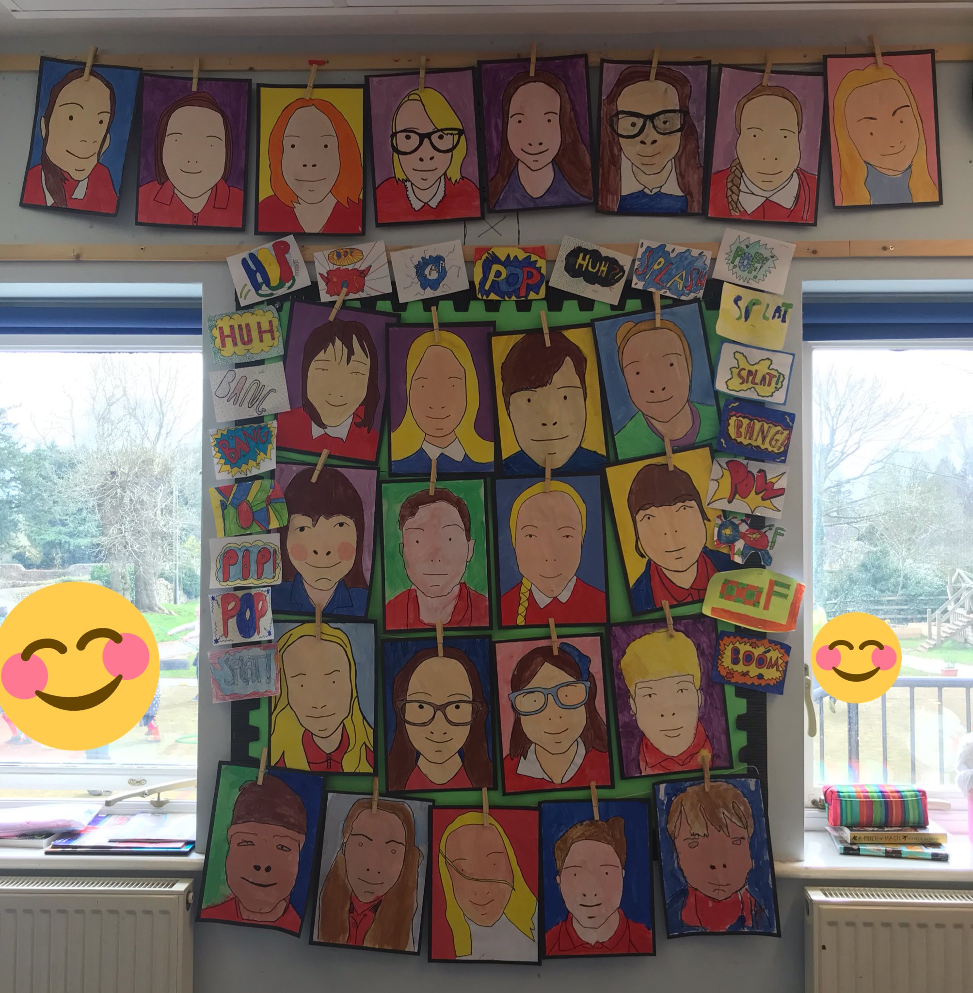 Sophie Bartlett on Twitter: "Still a few more to go up, but here are most of our Julian Opie ...