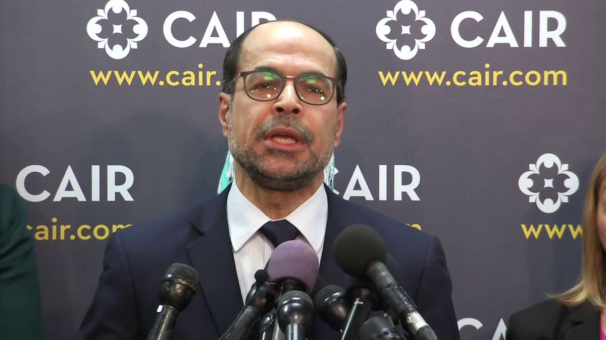Council on American-Islamic Relations (CAIR) Executive Director Nihad ...