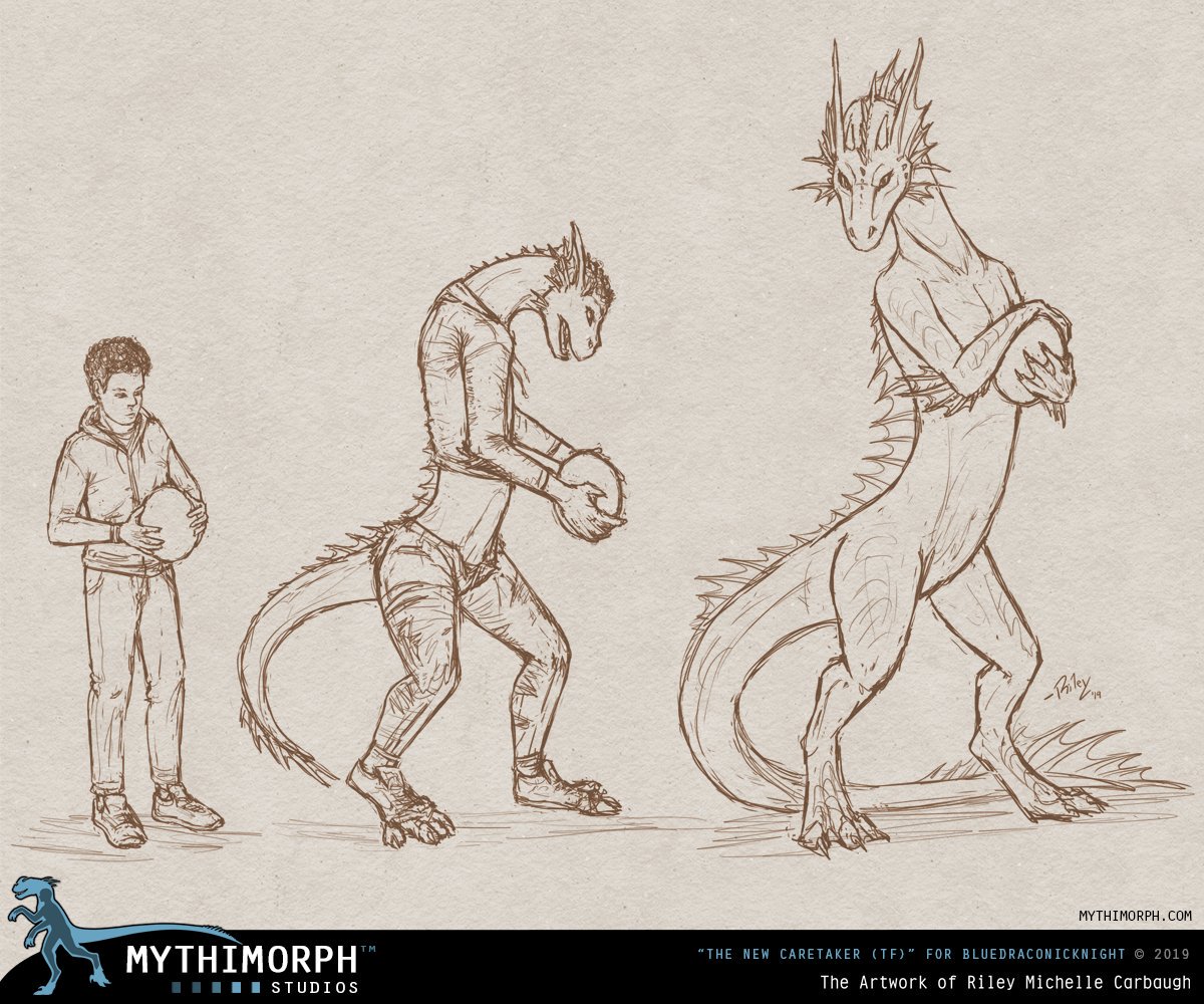 Human Dragon Transformation