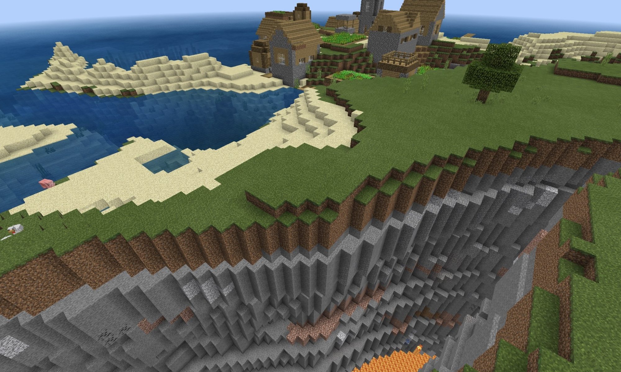 Minecraft Village Blacksmith Seed