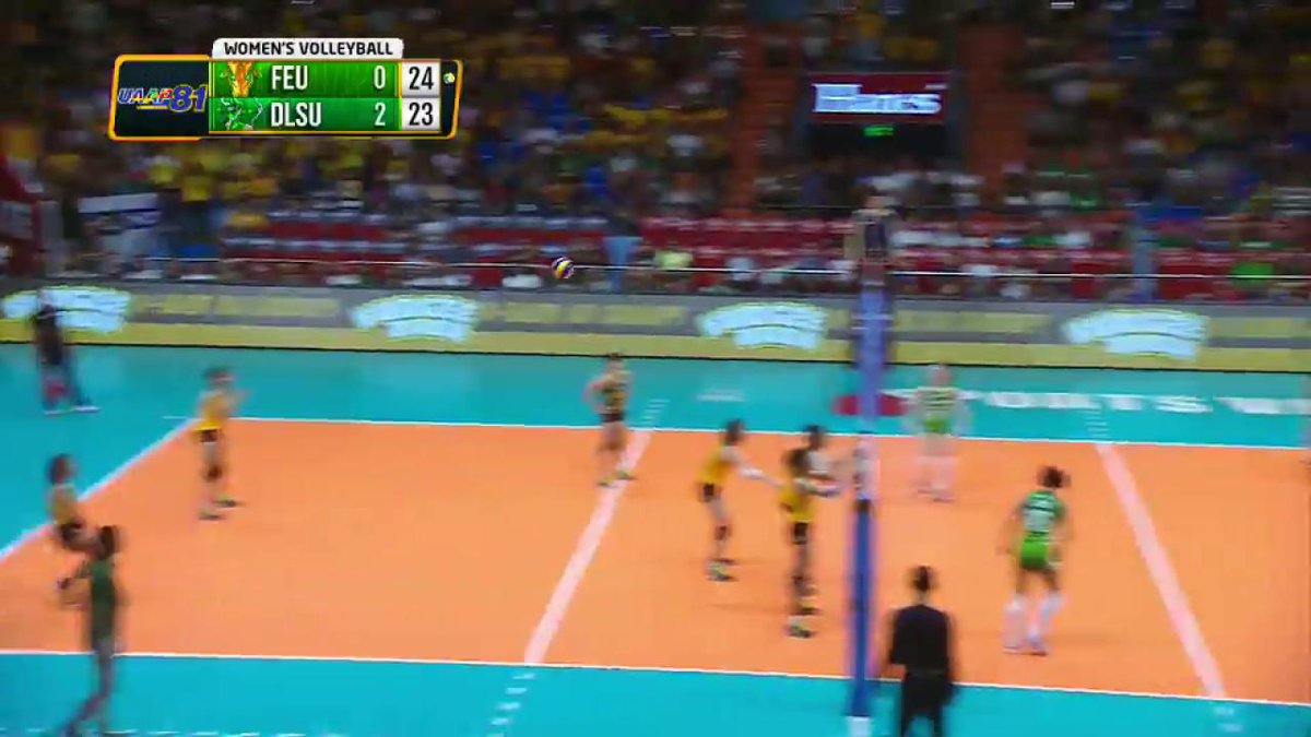 Tin Tiamzon DELIVERS IN THE CLUTCH. UAAPSeason81Volleyball | ABS-CBN ...