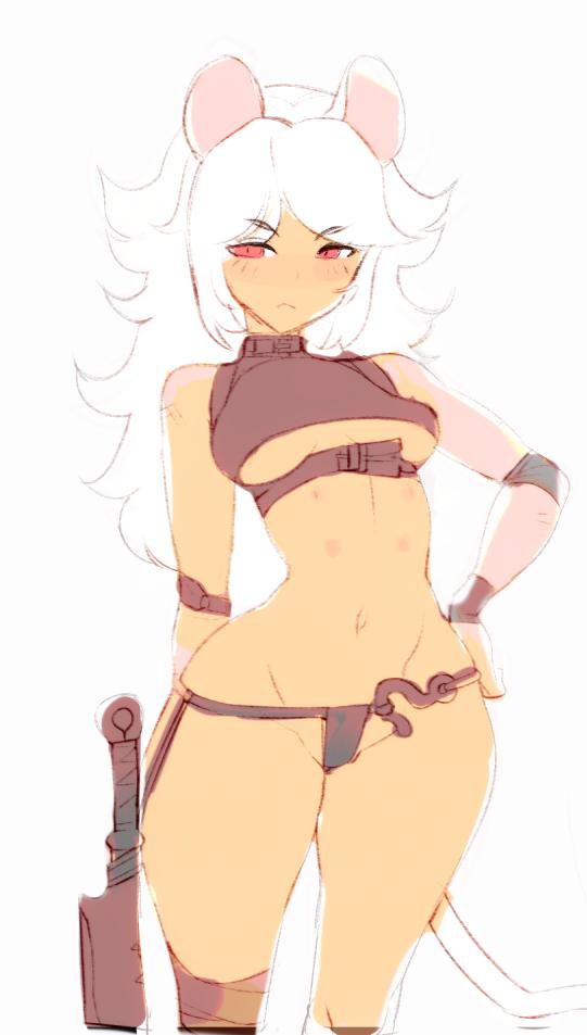 Doxy on Twitter: "Designing a rat girl.…