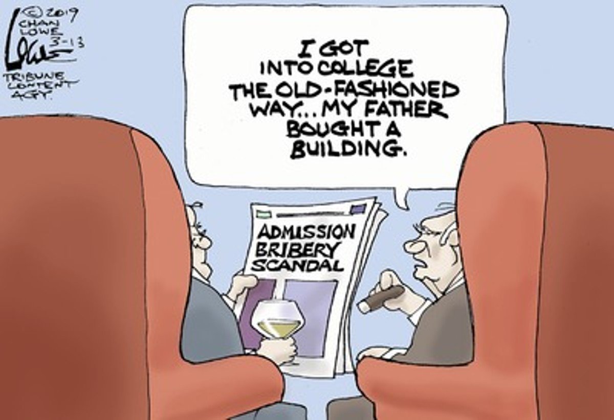College Admissions Cartoon