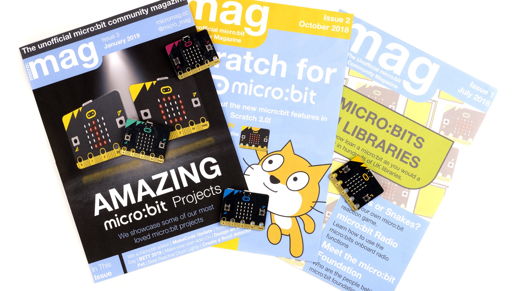 Micro:bit Educational Foundation on Twitter: "You can download all 3 issues of @micro_mag - an ...