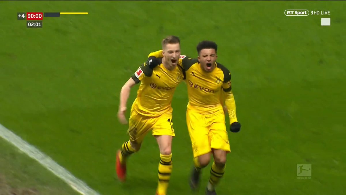 Sancho x Reus ? Dortmund fought back from 2-1 down to claim a huge win ...