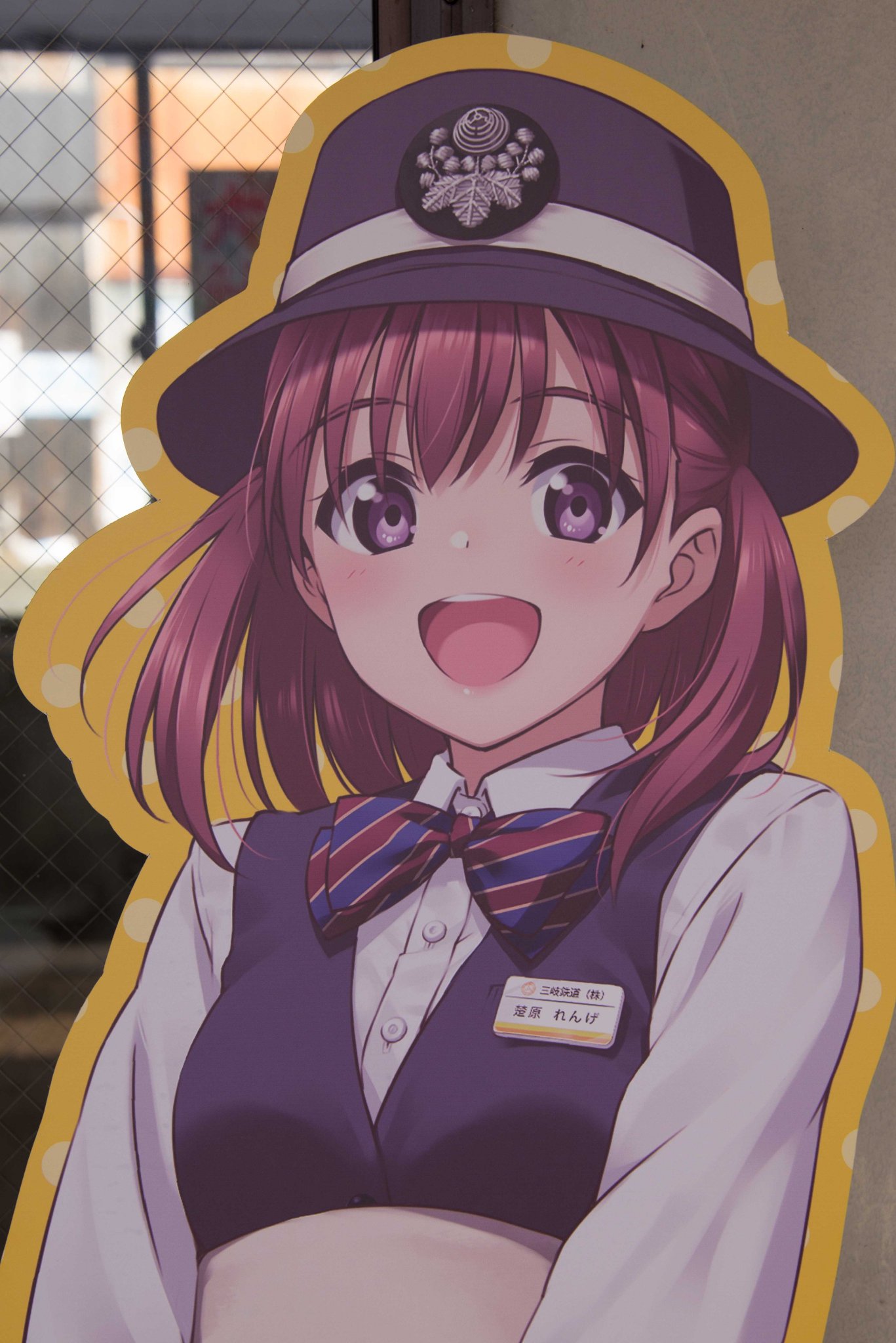 つるぎ@6th day2楽しかった on Twitter: "れんげちゃんを一眼クオリティーで撮ってきたので誰か描いてくれませんか？（人任せ） ズボンがただのグレーかと思ったら違った。 #鉄道 ...