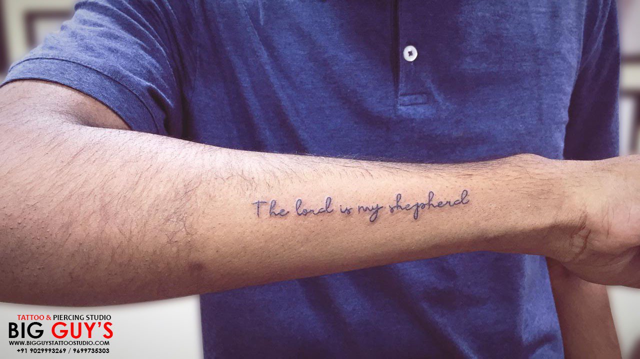 Quote Tattoos For Men On Wrist