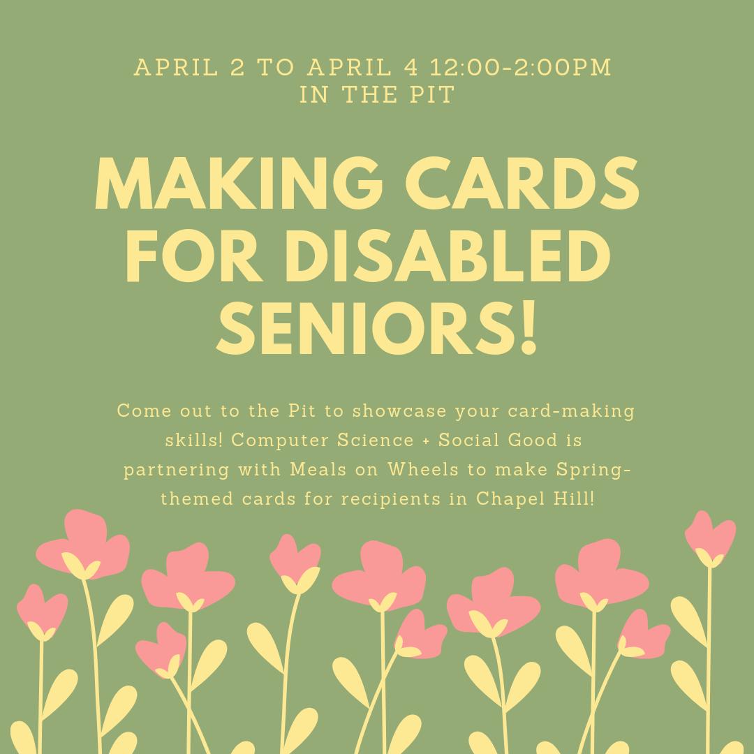 UNC Computer Science + Social Good on Twitter: "CS+SG is partnering with Meals on Wheels by ...