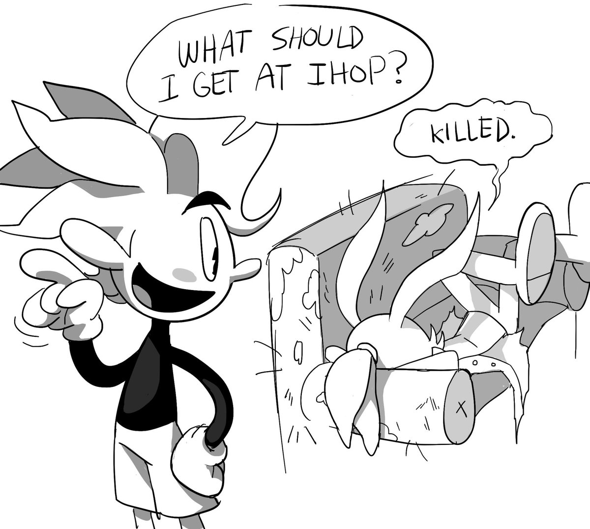 「some concepts for that emo rock/hip hop/metal band based on 」roachの漫画