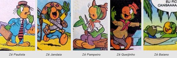 Brizola Memes on Twitter: "Krl descobri que o Zé Carioca tem primos de outros estados e to ...