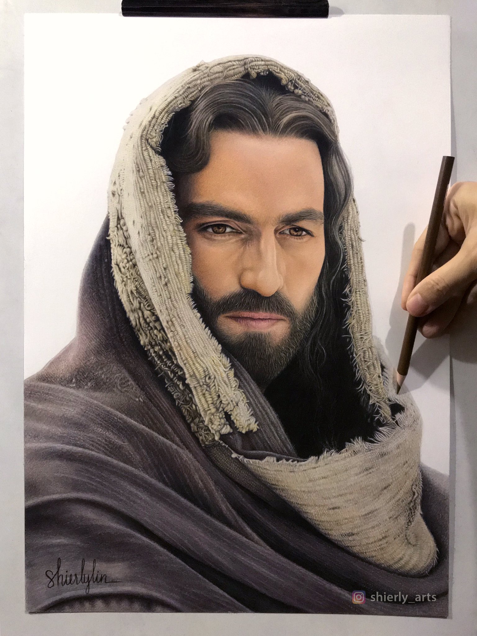 Pencil Drawings Of Jesus Face