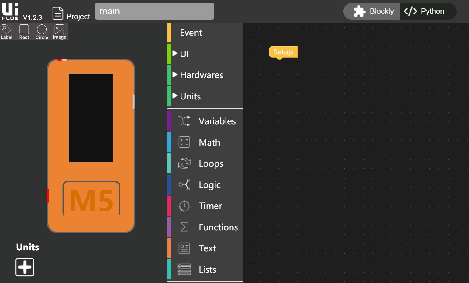 M5Stack on Twitter: "m5stack UIFlow v1.2.3 is available, M5StickC supported. https://t.co ...