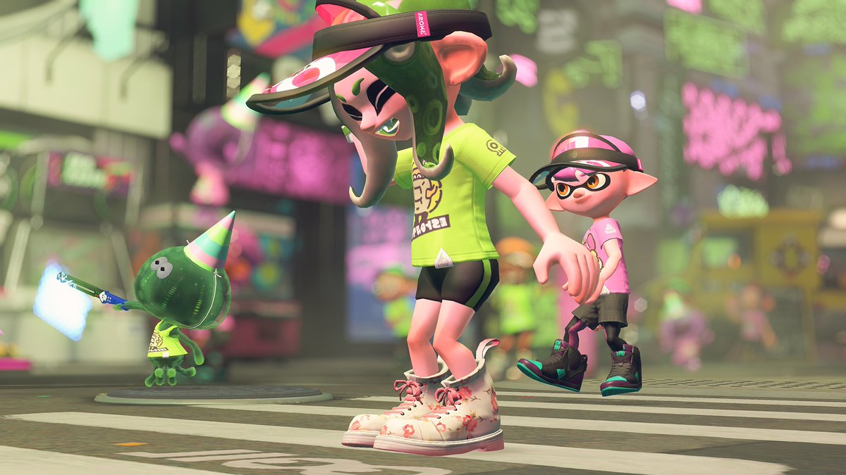 Splatoon 2 Worldwide SpringFest Announced April 19th to 21st: Hare VS ...