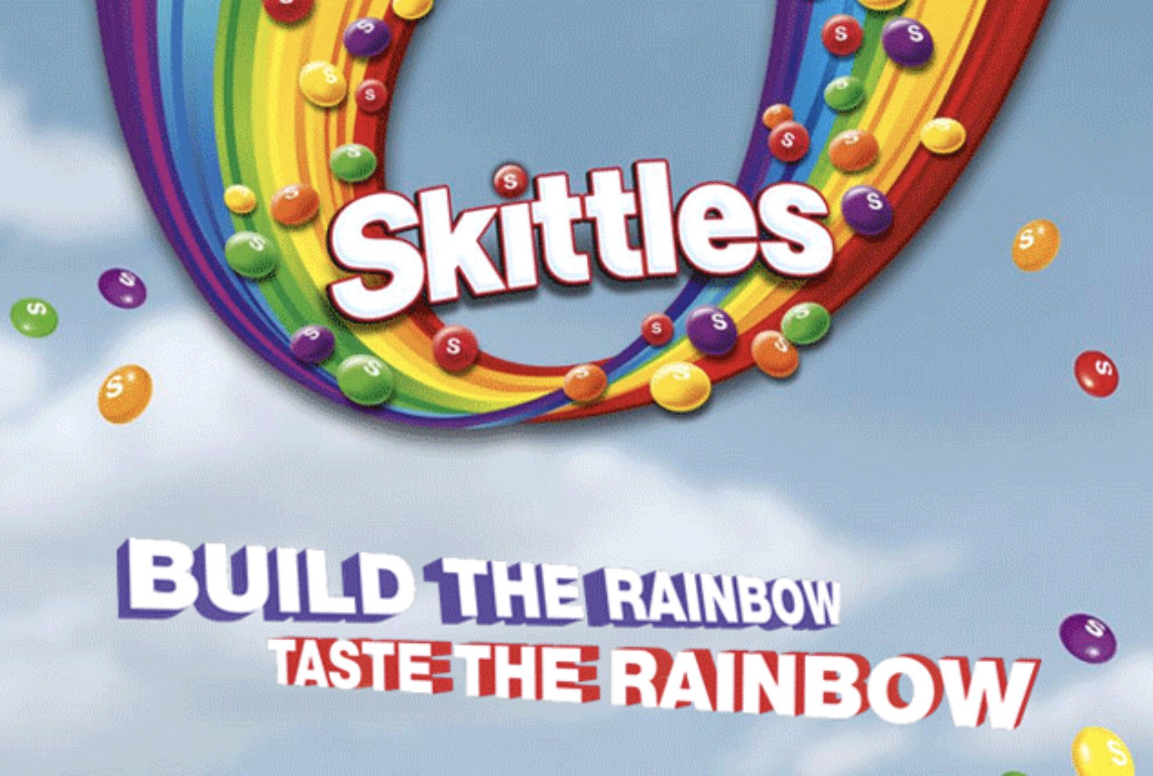 Skittles Taste The Rainbow Logo