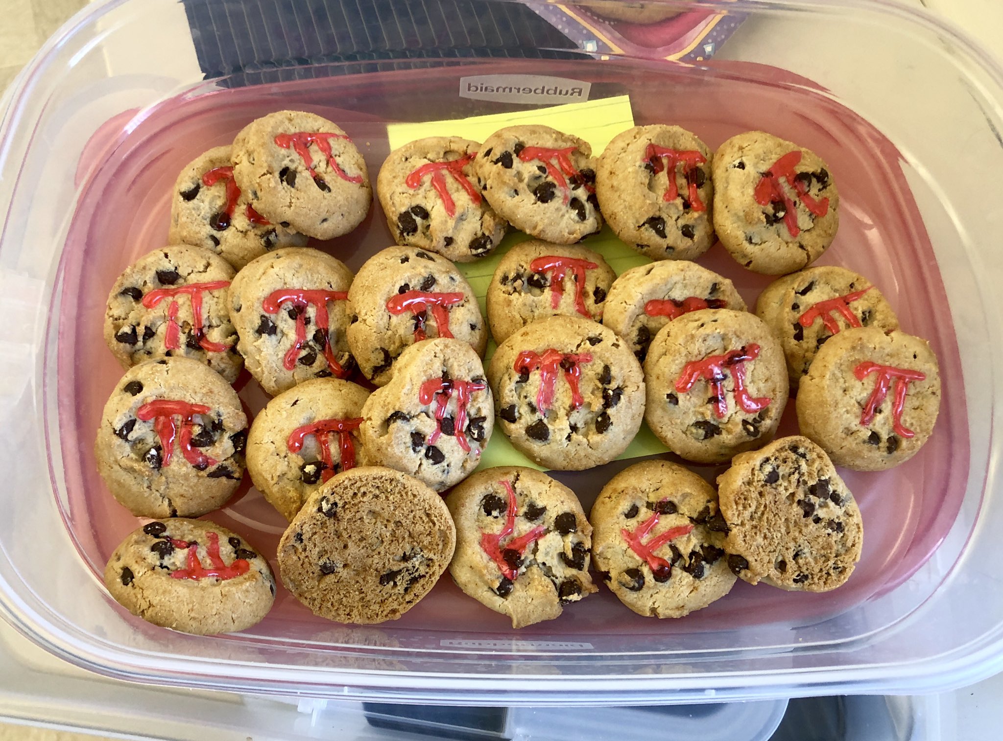 Czak Mathematics on Twitter: "Delicious Pi Day treats baked by our ...