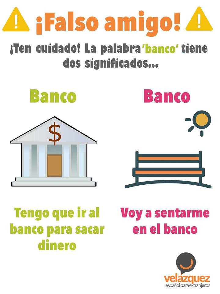 Con fecha de Mañana A pie varios significados de banco Inevitable ...