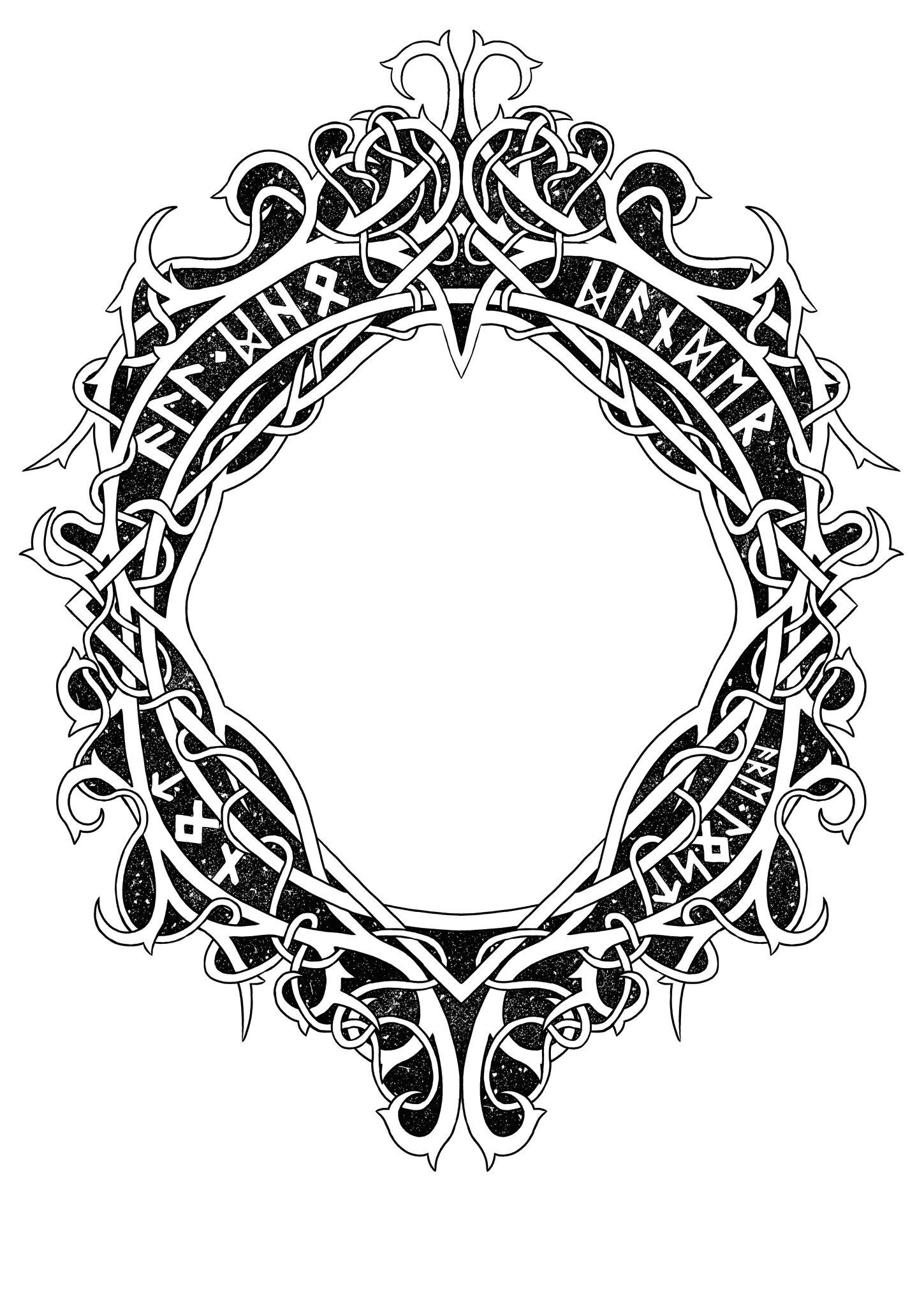 Viking Knotwork Border